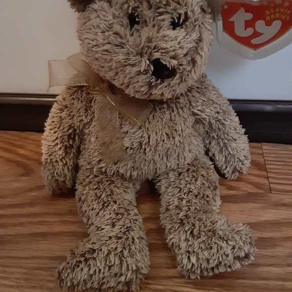 Ty | Toys | Plush Ty Beanie Bear Named Harry | Poshmark